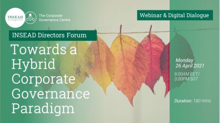 Towards a Hybrid Corporate Governance Paradigm - Boards Impact Forum